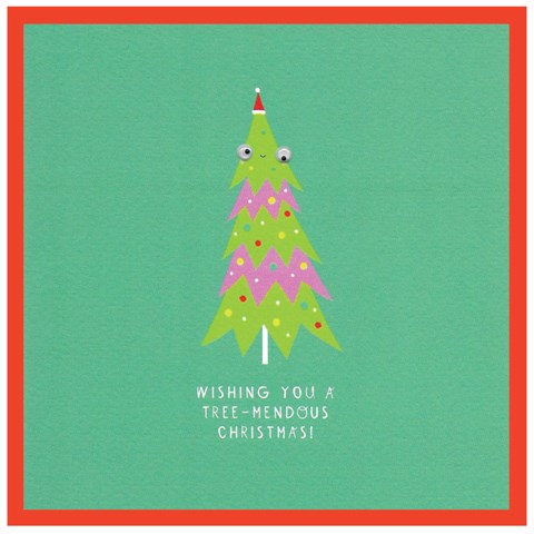 Greeting Cards » a tree-mendous christmas! - Cinnamon Aitch